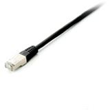 (€2,45*/1m) 2.00m Equip Cat. 6 Patchkabel S/FTP RJ45 Stecker auf RJ45 Stecker Schwarz - Cat.